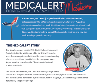MedicAlert Matters: Donor Impact Newsletter | MedicAlert Foundation